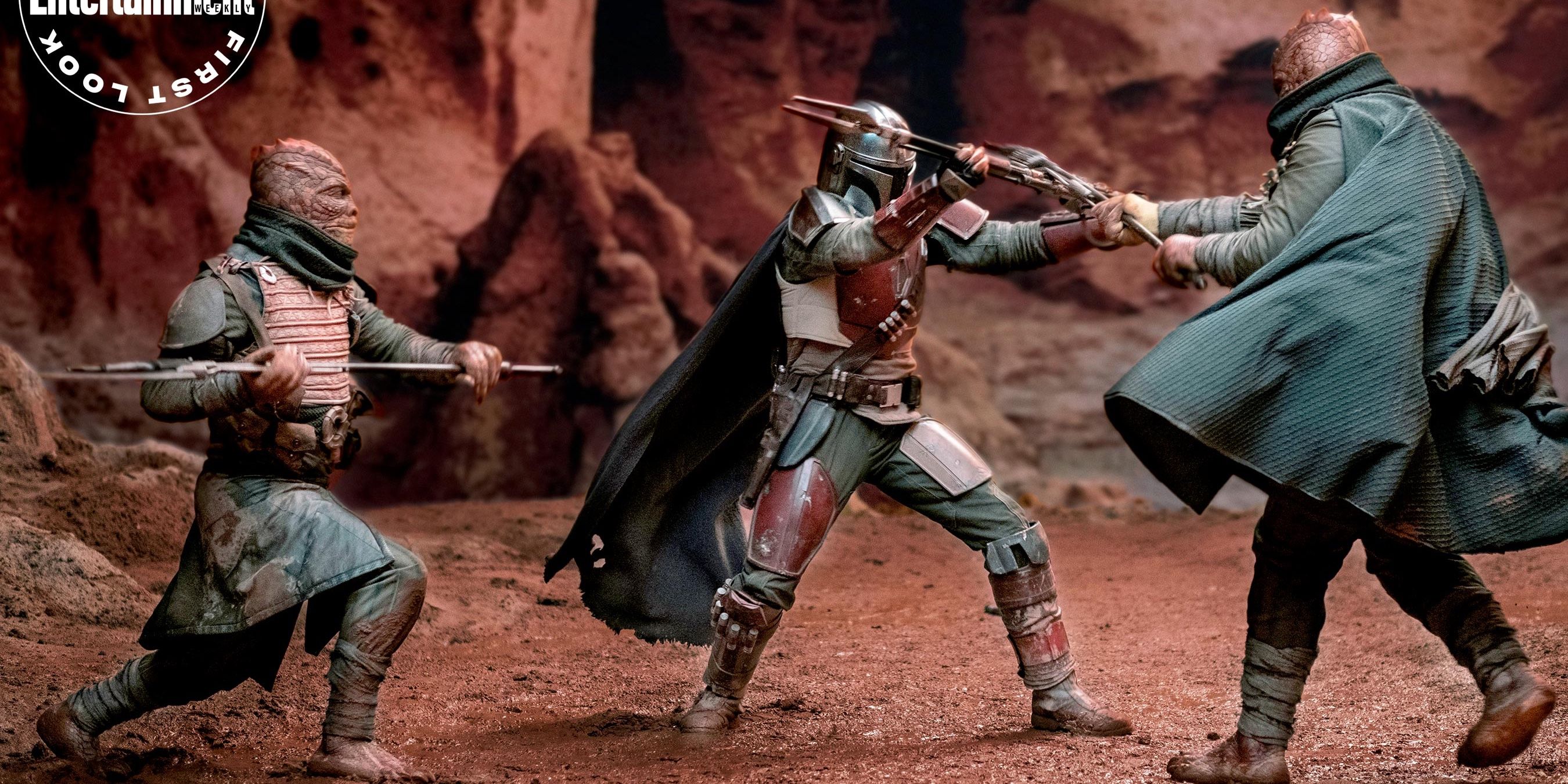 The Mandalorian Fights Classic Star Wars Aliens In New Image