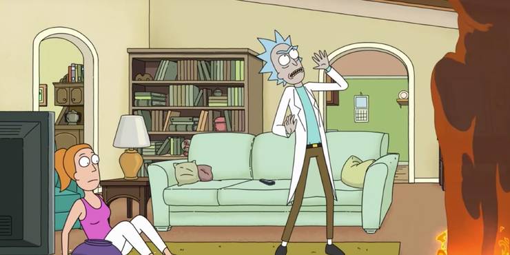 Rick And Morty House Living Room | Baci Living Room