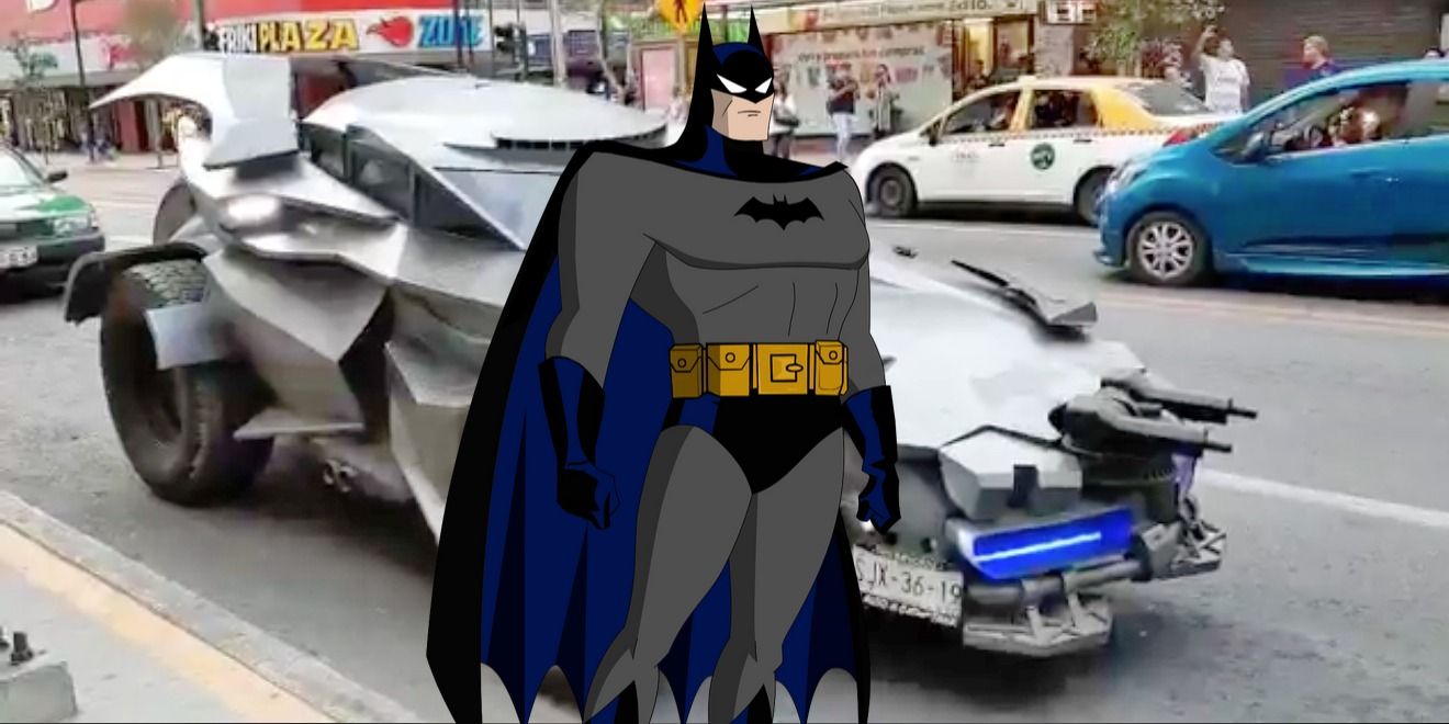 Real-Life Batman Uses Batmobile To Encourage Coronavirus Lockdown