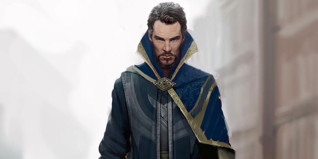 Doctor Strange Has A Blue Cloak of Levitation in Unused Concept Art
