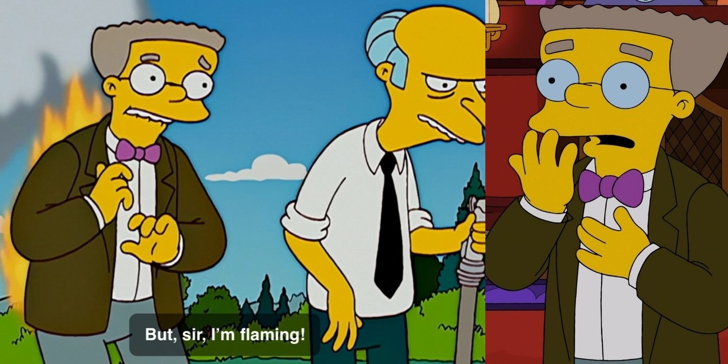The Simpsons: 10 Funniest Waylon Smithers Quotes That Make Us Laugh