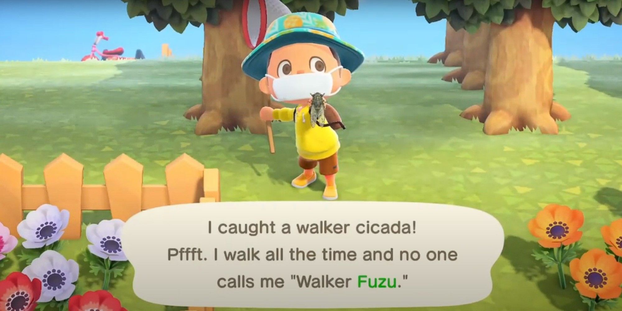 How to Find (& Catch) The Walker Cicada in Animal Crossing