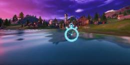 Fortnite How To Complete The Swimming Time Trial At Weeping Woods Or