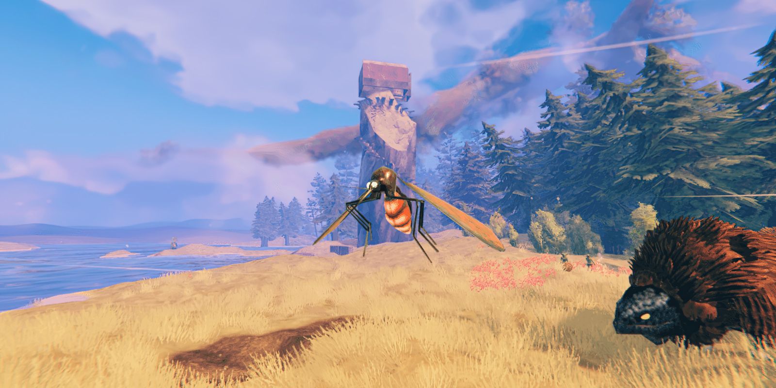 Valheim Player Rides A Deathsquito Into The Sky | Screen Rant