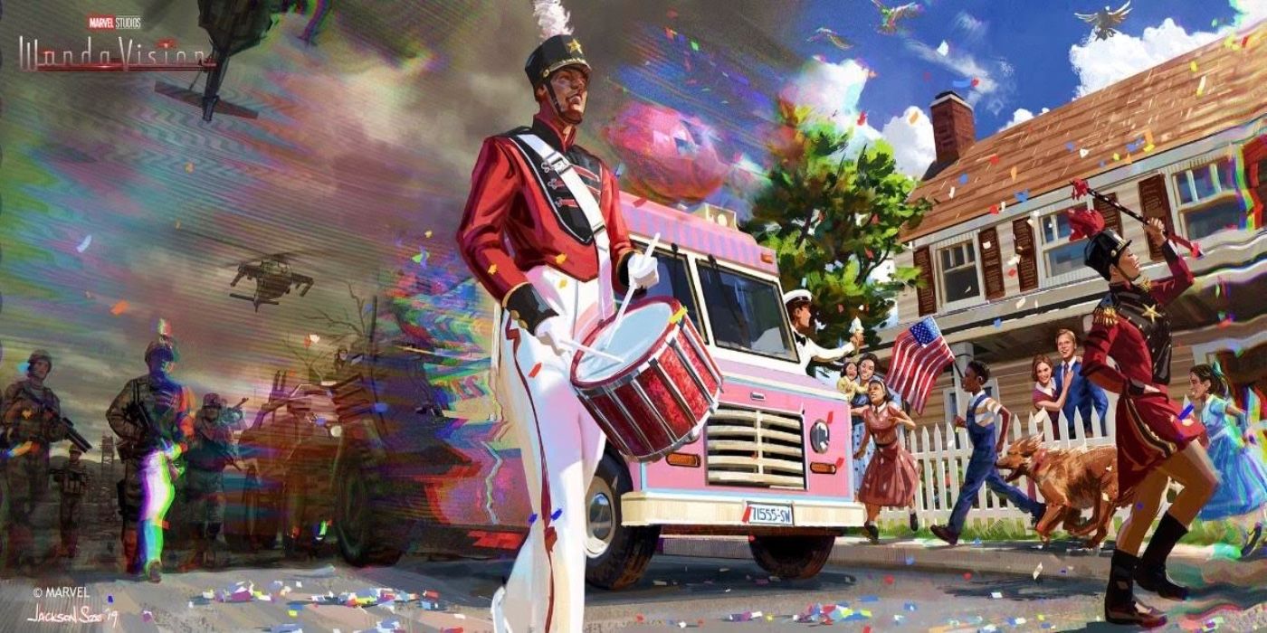 WandaVision Concept Art Shows Early Version of The Hex