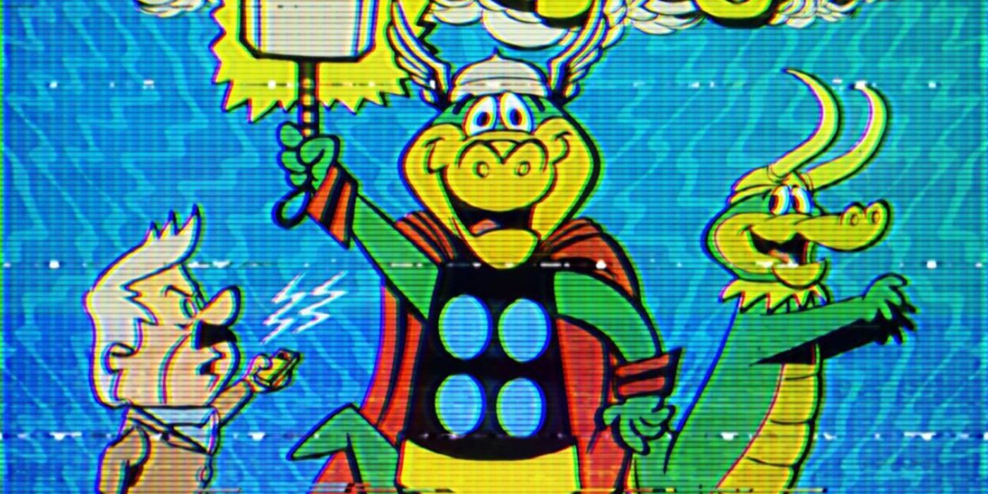 Alligator Loki & Thor Reimagined as a Hanna-Barbera Cartoon With Mobius