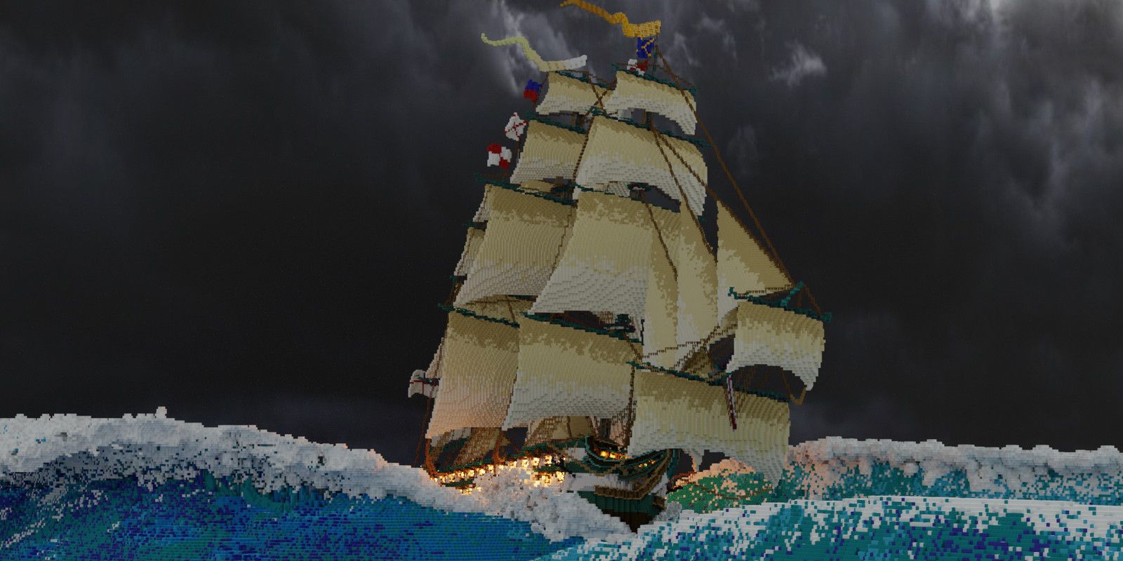 Minecraft Tempest Sculpture Is A Genuine Work Of Art