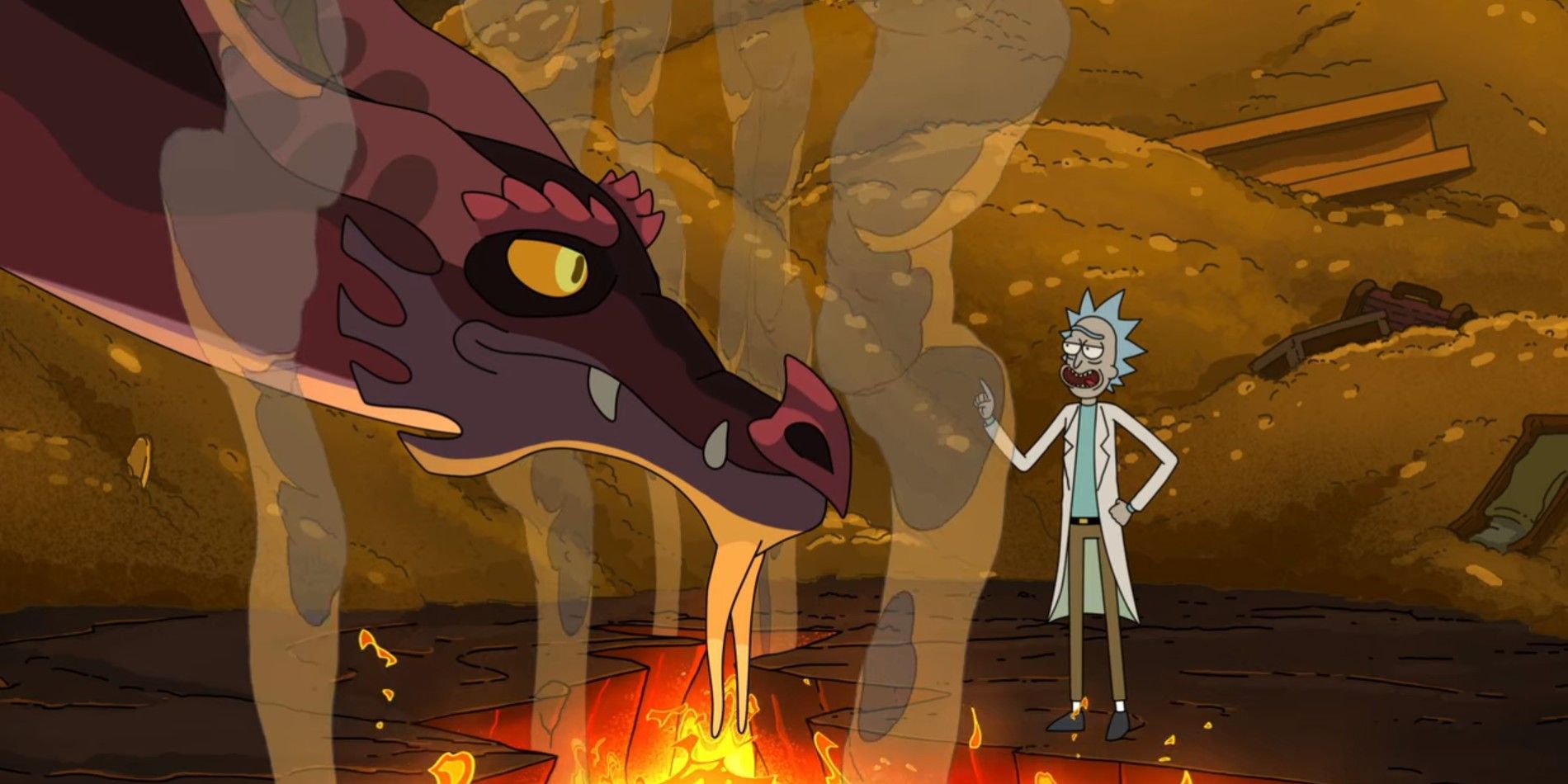 Rick & Morty's Season 4 Episode 4's Dragon "Soul Bond" Explained