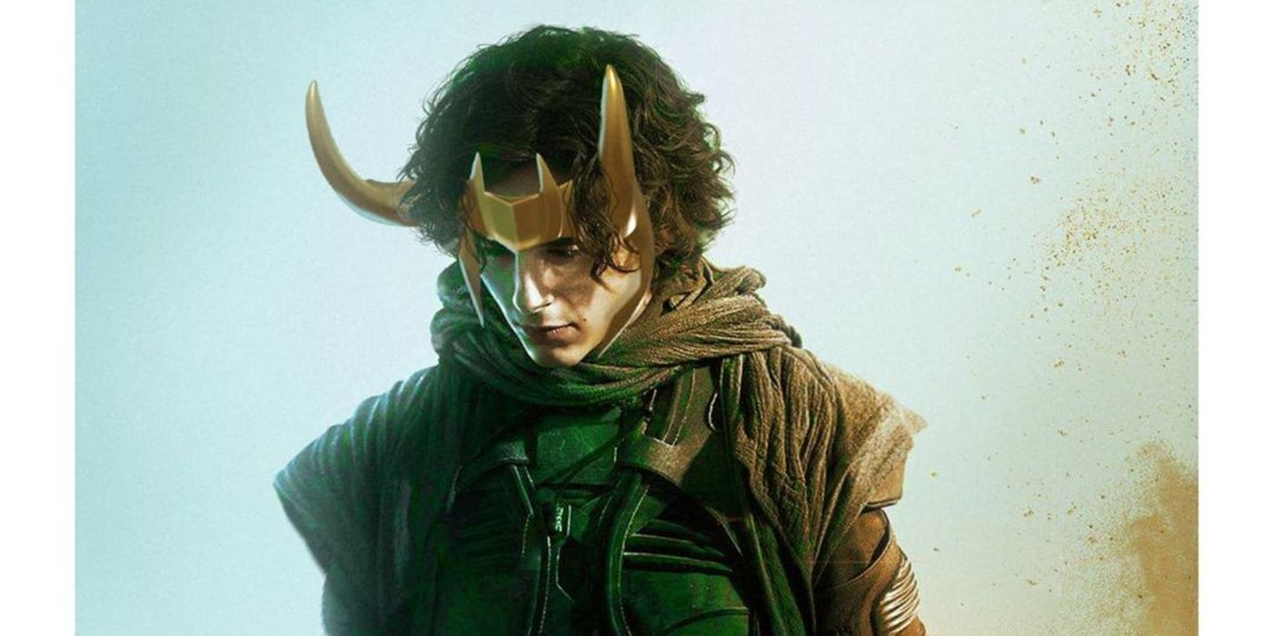 Loki Art Imagines Dune's Timothée Chalamet as the MCU's Trickster God