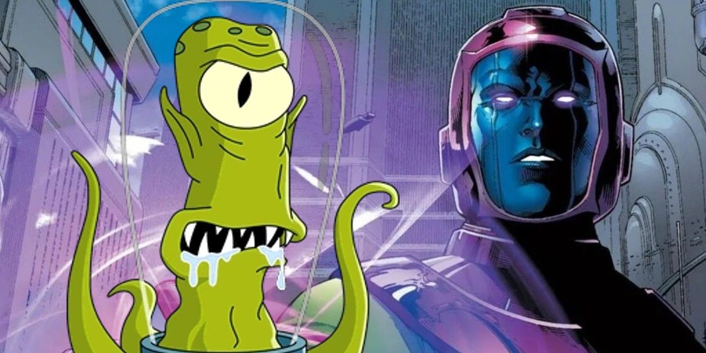 Everything Marvel’s Kang Has in Common with The Simpsons' Version