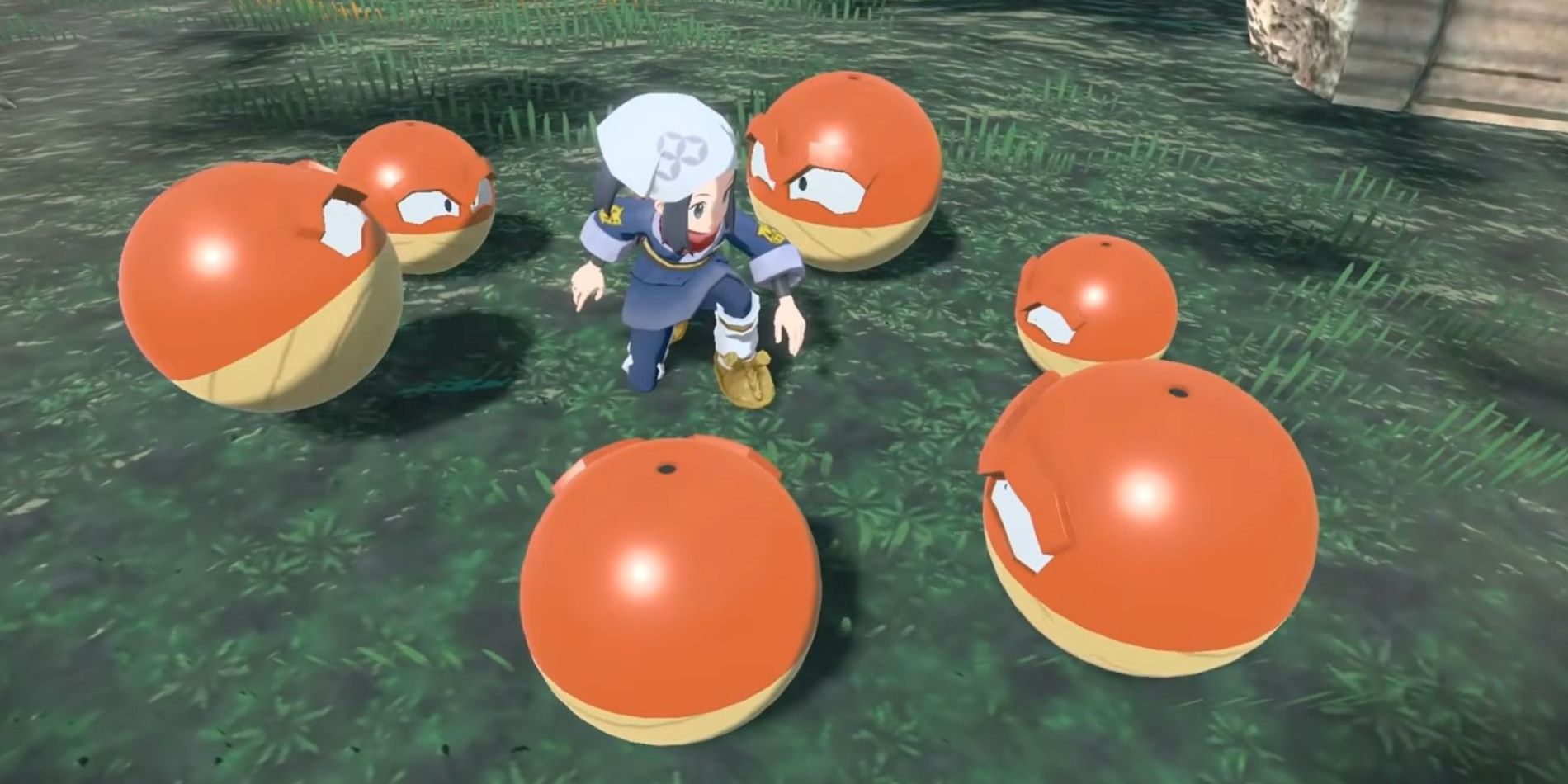 Pokémon Legends: Arceus' Hisuian Voltorb May Confirm A New Feature