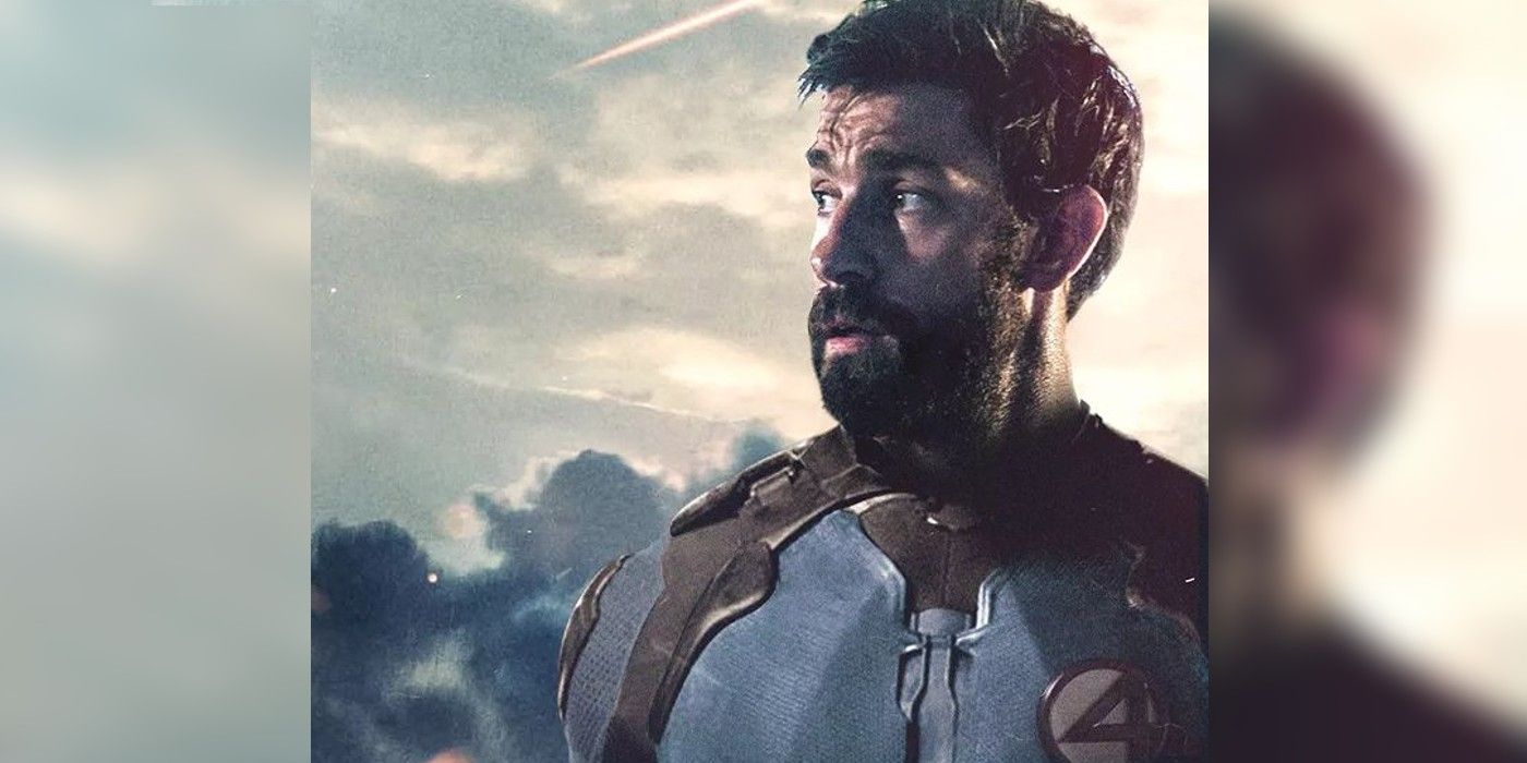 Realistic Fantastic 4 Art Casts John Krasinski As MCU Reed Richards