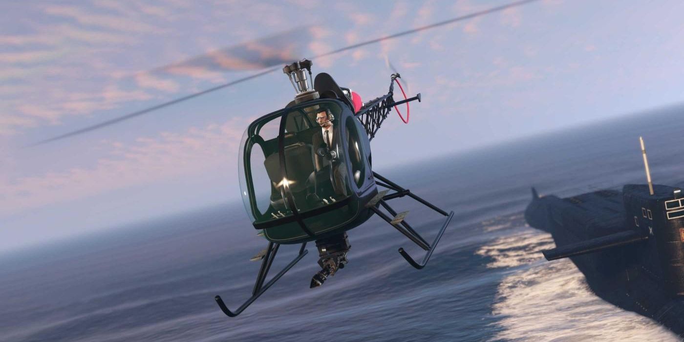 GTA Online's Maligned Sparrow Results In Player Randomly Getting Wasted