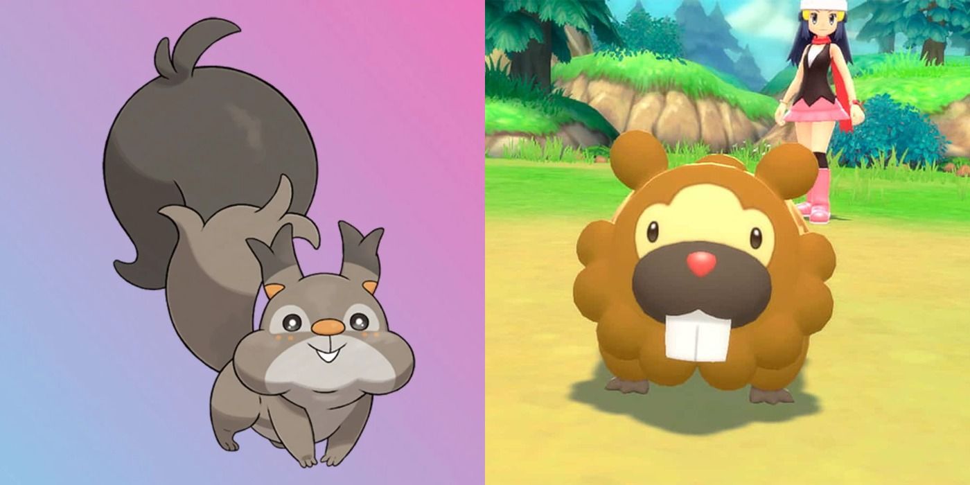 Pokémon: The Bidoof Equivalent Of Every Generation | Screen Rant