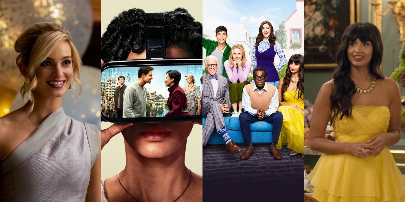 Upload: The Main Characters And Their Counterparts From The Good Place