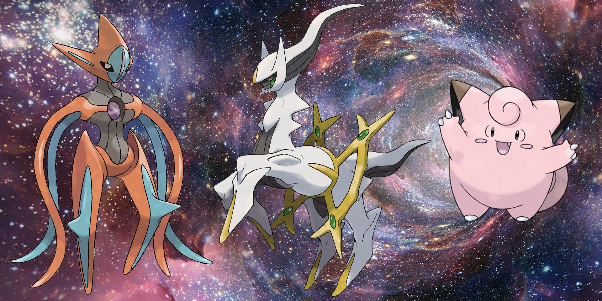 Every Pokémon That's From Space Or Another Dimension